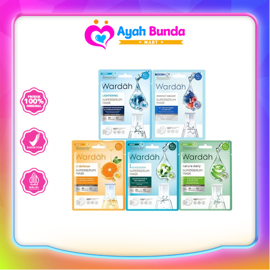 Jual Wardah SuperSerum Mask 20ml - Nature Daily Sheet Mask | Ayah Bunda ...