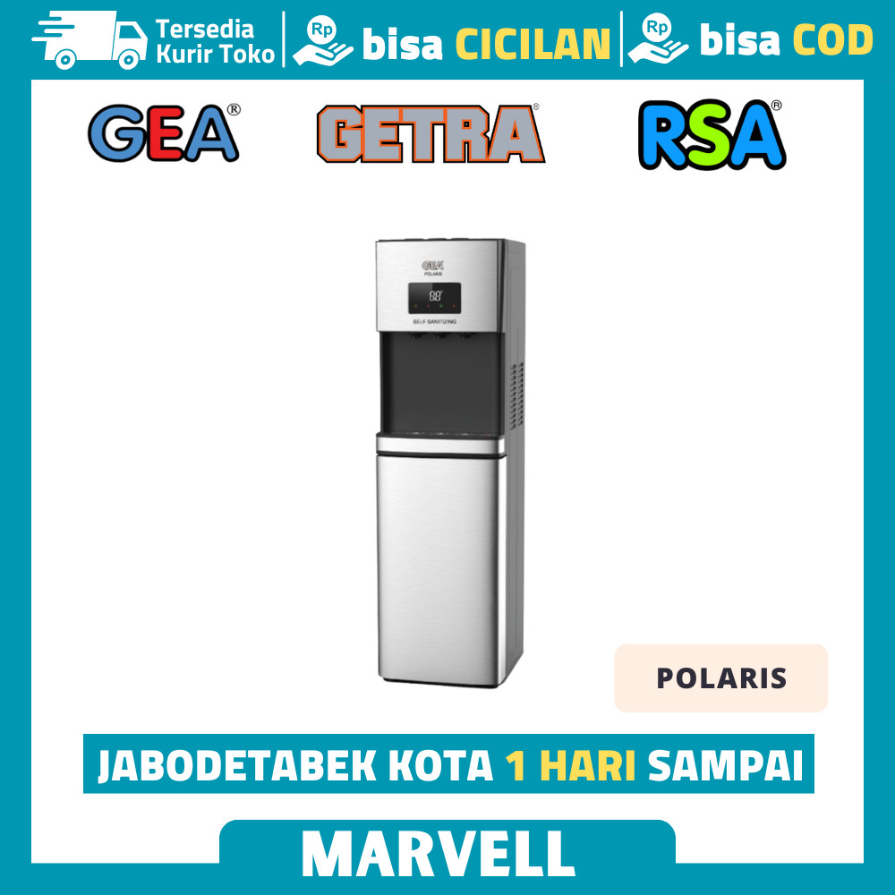 Jual DISPENSER GALON BAWAH GEA POLARIS WATER DISPENSER WITH UV LAMP ...