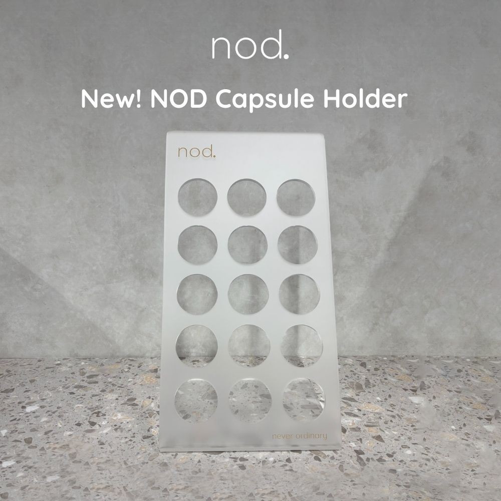 Jual NOD Capsule Organizer Rack – Elegant Acrylic Holder for 15 ...