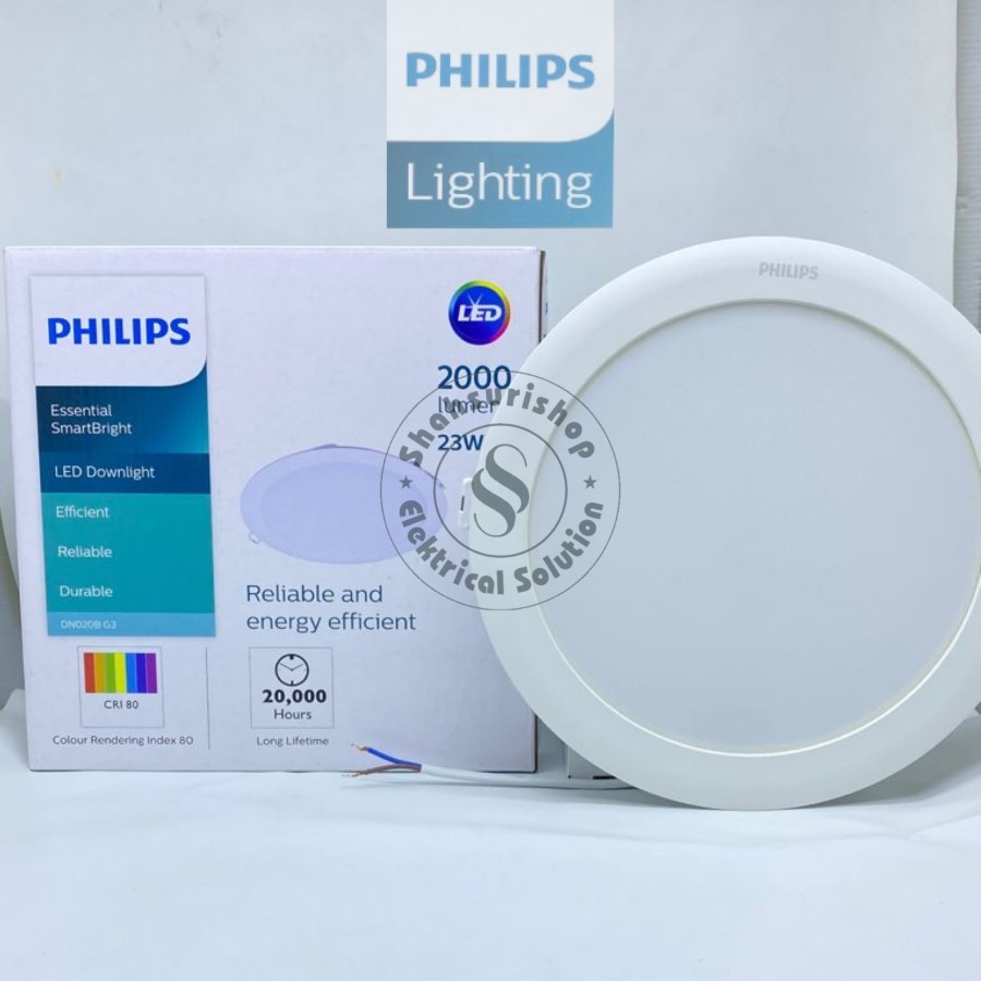 Jual PHILIPS LED DN020B GEN3 20W 20 W WATT DOWNLIGHT PANEL 8 INCH ...