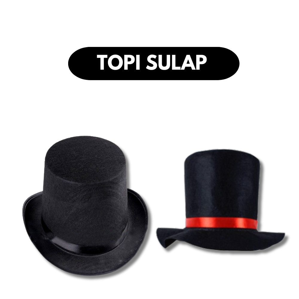 Jual DL OFFICIAL (TPH03) Topi pesulap Badut | Shopee Indonesia