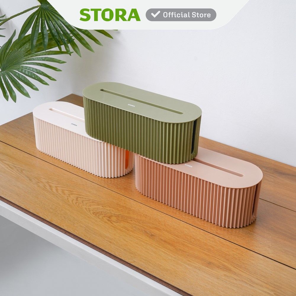 Jual Stora Kotak Organizer Kabel Box Cable Storage Box Organizer Tempat ...