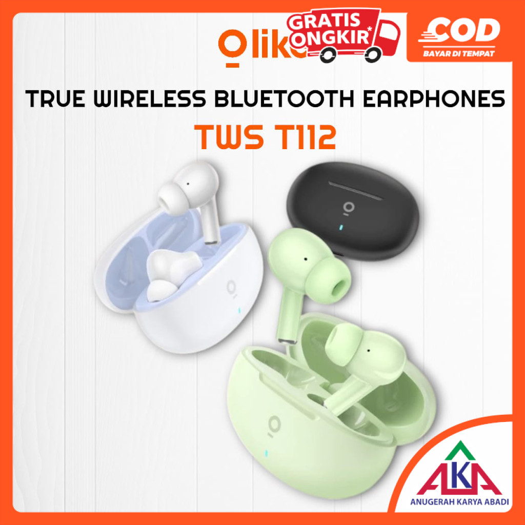 Jual OLIKE TWS Jelly Pods T112 True Wireless Bluetooth Earbuds Earphone Headset Stereo | Shopee ...