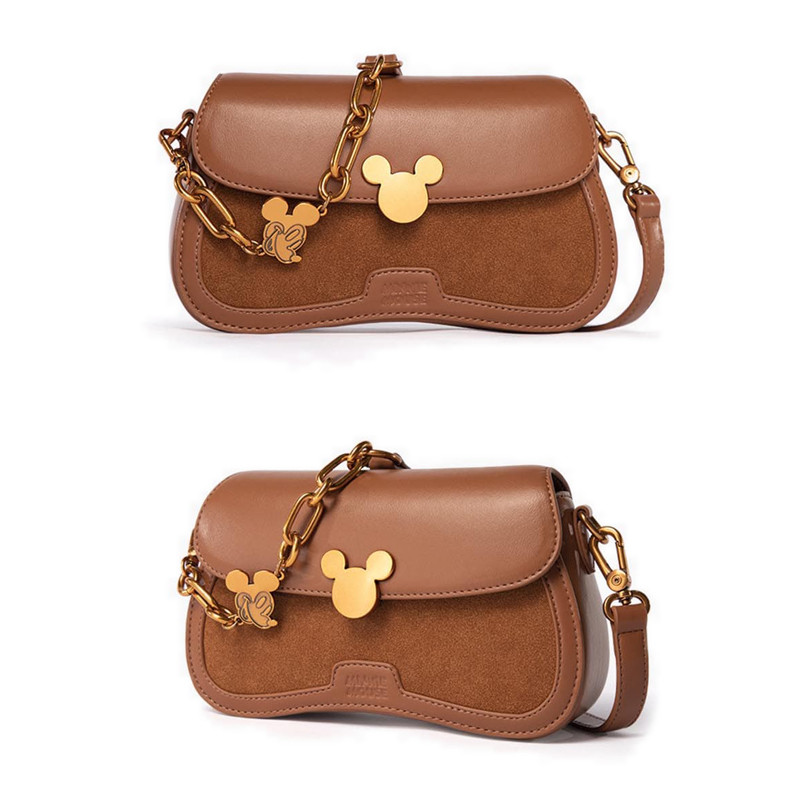 Jual MESUCA DISNEY SHOULDER BAG BROWN 4 - MC522195B | Shopee Indonesia