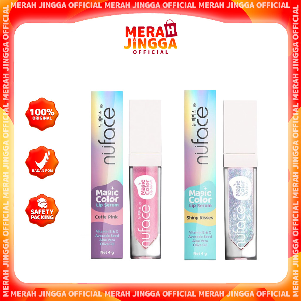 Jual Nuface Magic Color Lip Serum 4gr | Merah Jingga Official | Shopee ...
