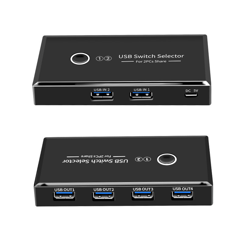 Jual Usb Kvm Switcher Usb3 0 2 0 Peripheral Selector For Win10 11 Pc Keyboard Mouse Printer 2 Pc
