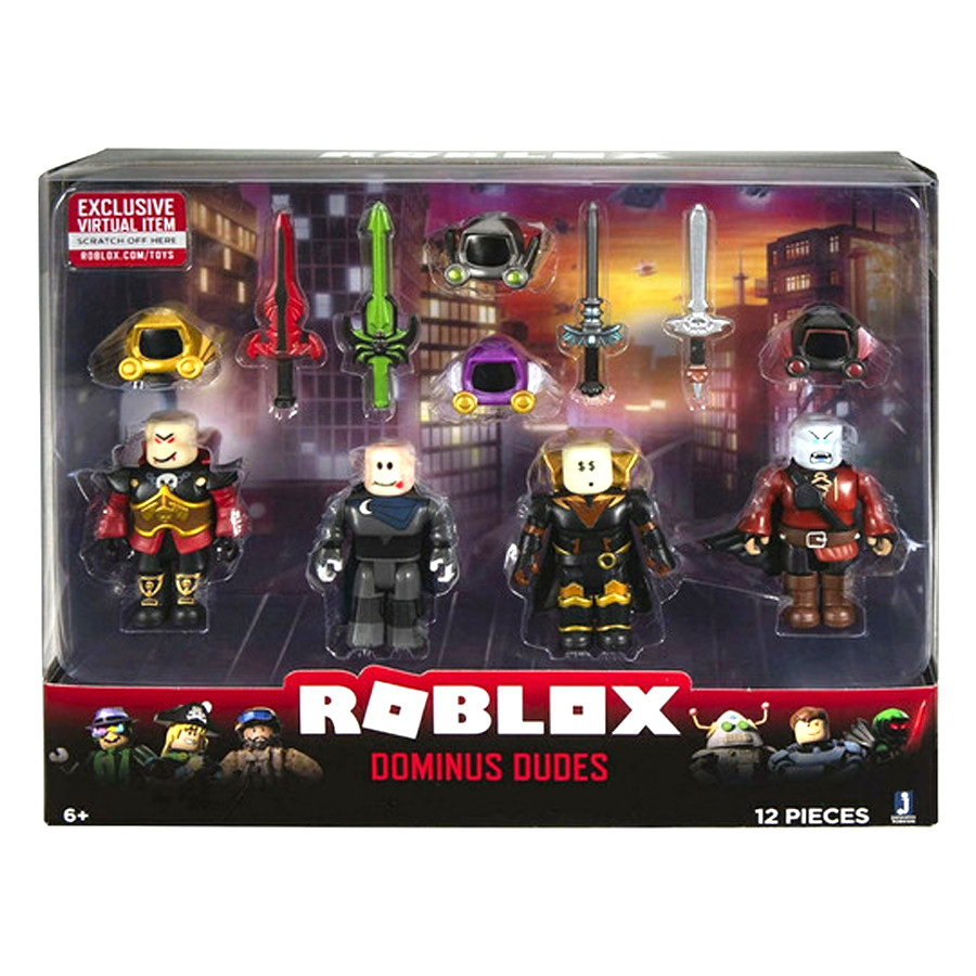 Jual Roblox Four Figures Pack (Dominus Dudes) W7 - Loose | Shopee Indonesia