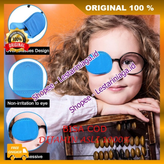 Jual BELI 1 DAPAT 4 PCS Universal Fit Eye Penutup Mata Terapi Eye Patch ...