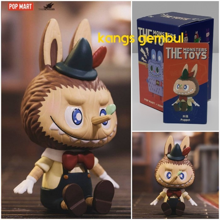 Jual Pop Mart X How2Work / Labubu The Monsters Toys Series / Puppet ...