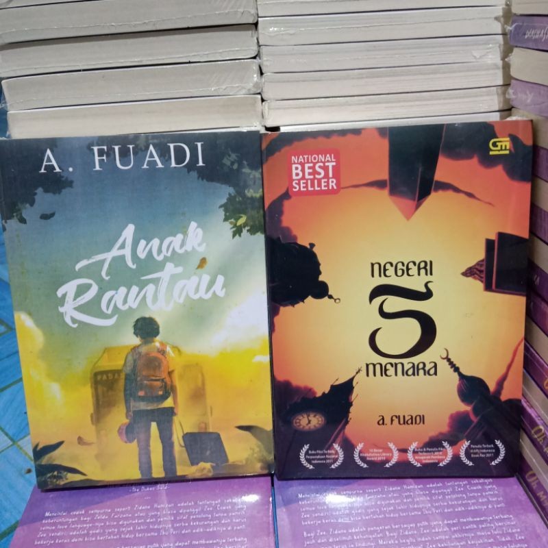 Jual BUKU NOVEL KARYA AHMAD FUADII BEBAS PILIH JUDUL (ANAK RANTAU ...