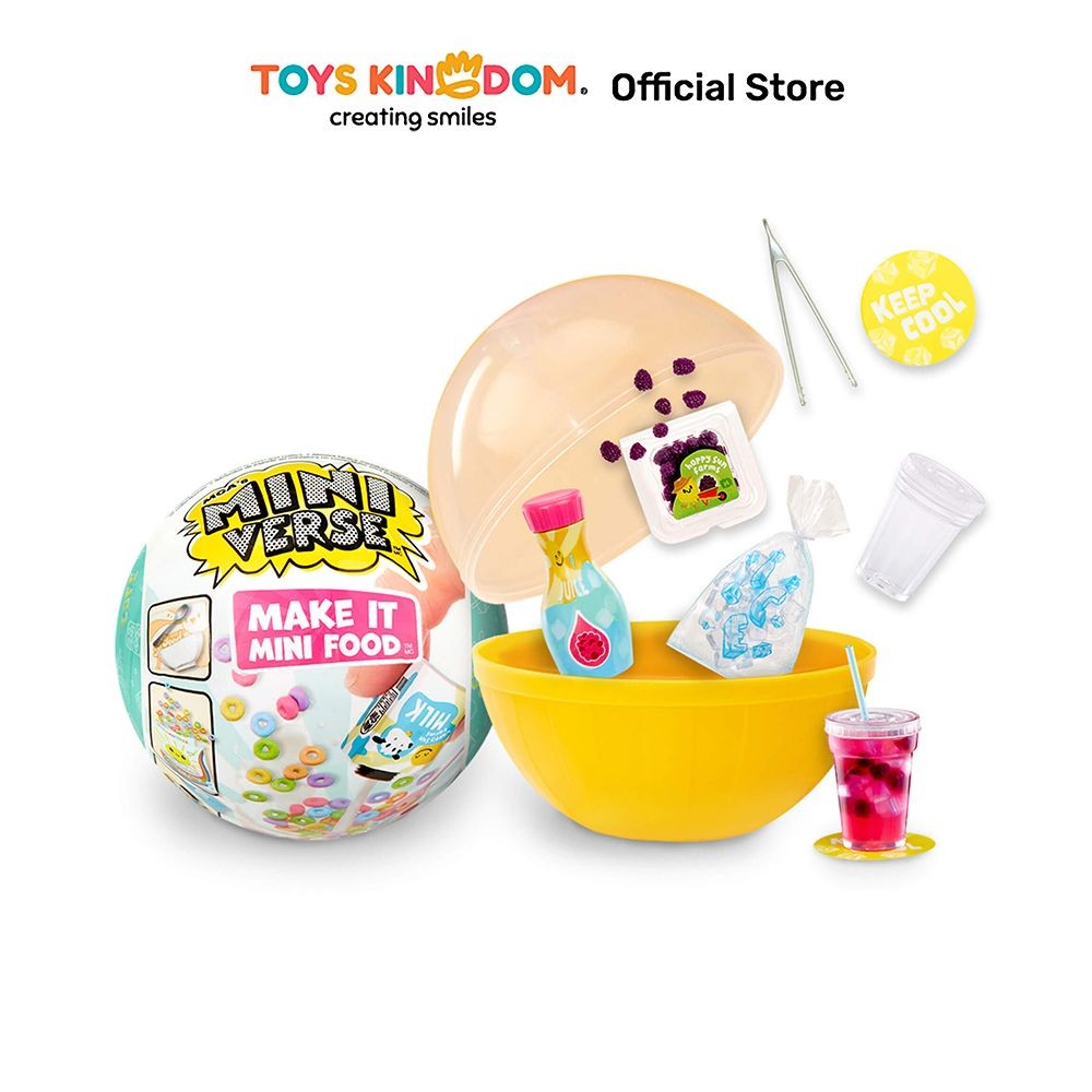 Jual Toys Kingdom Miniverse Playset Food Series Cafe Pdq 587200Euc Toys ...