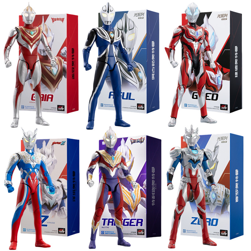 Jual ZD Toys Ultraman Tiga Action Figure Joint Movable Agul Geed ...