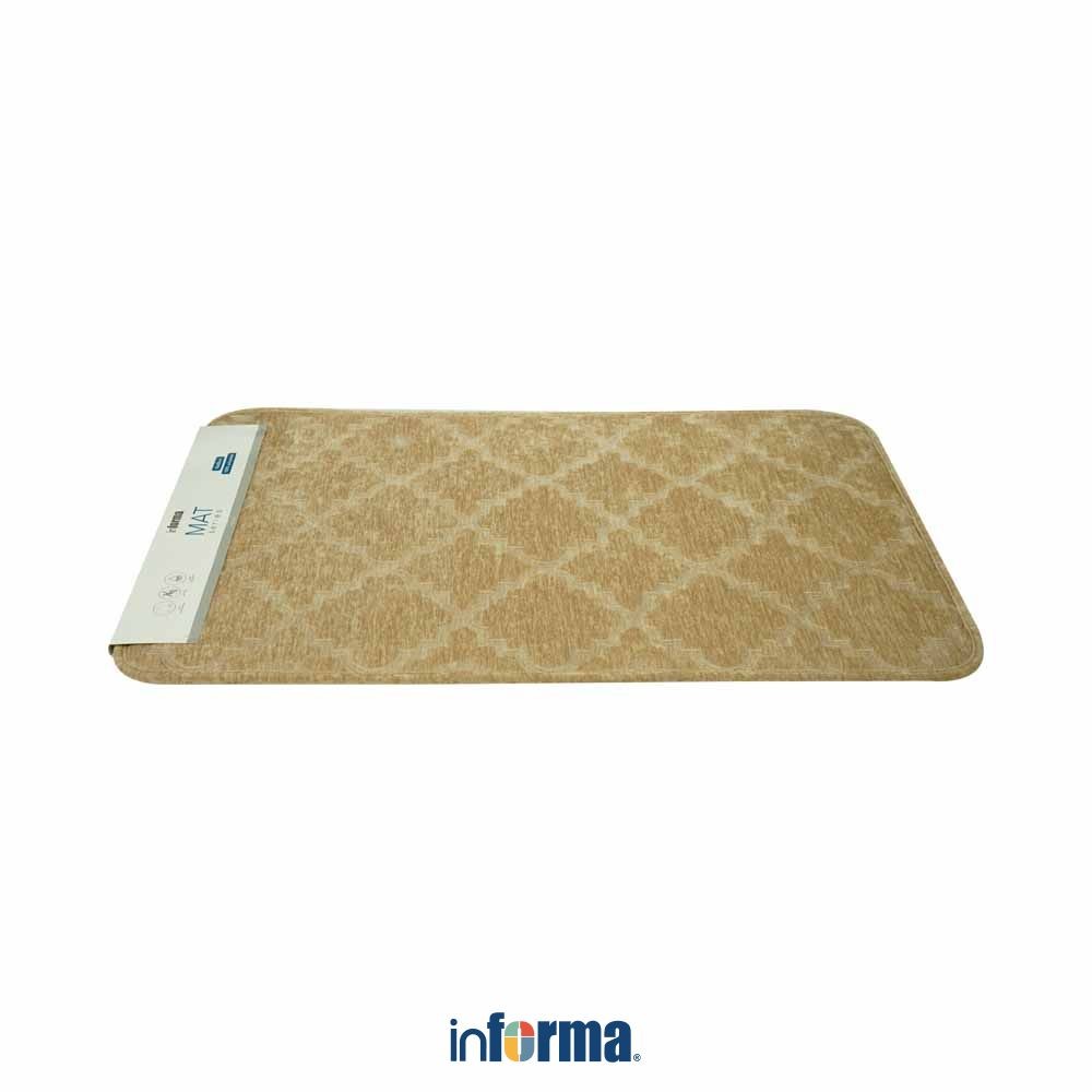 Jual Informa Keset Kamar Mandi 50X80 cm Blake - Gold Bathmat Motif Kain ...