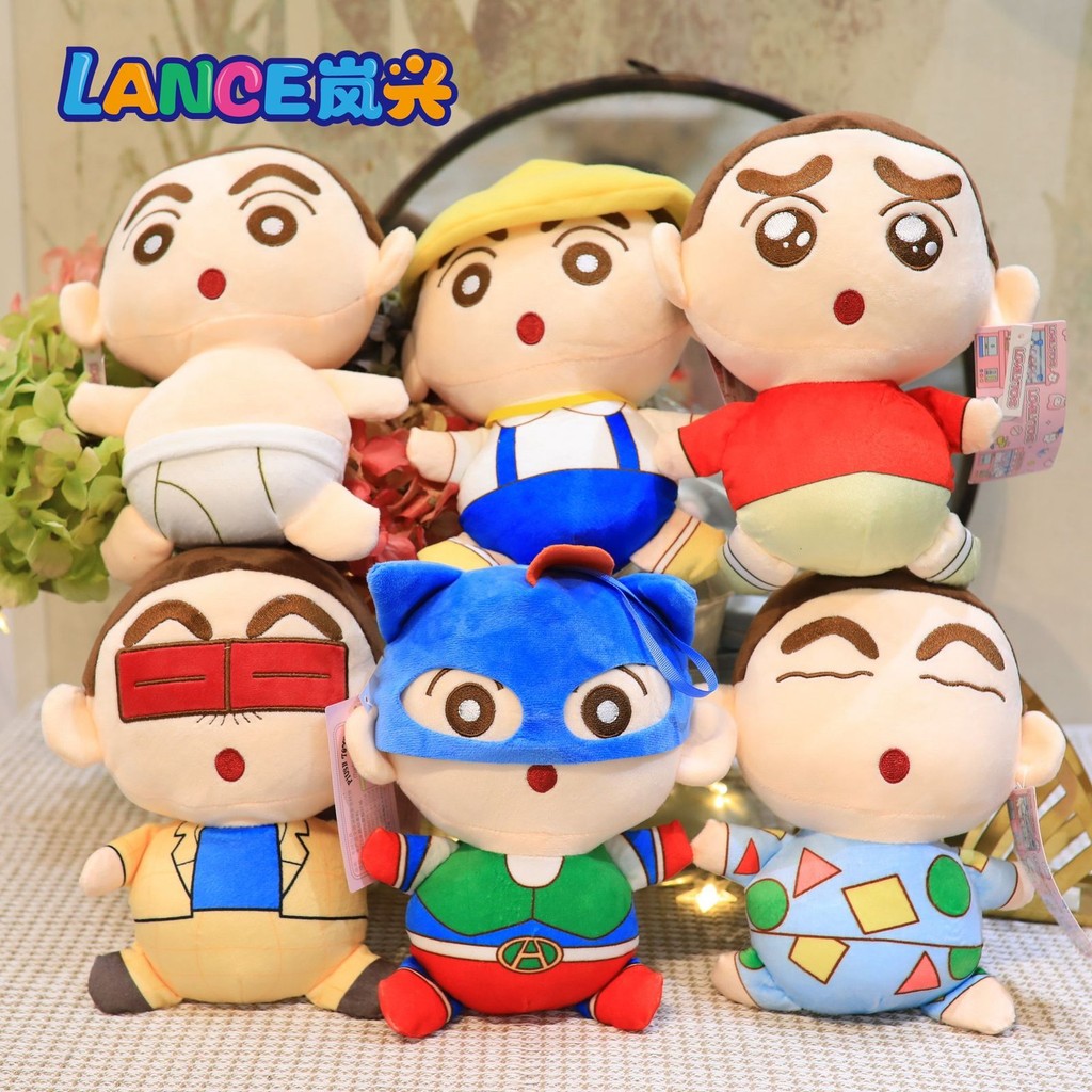 Jual BONEKA SHINCHAN ACTION KAMEN SHINOSUKE KOLOR PUTIH MERAH KUNING ...