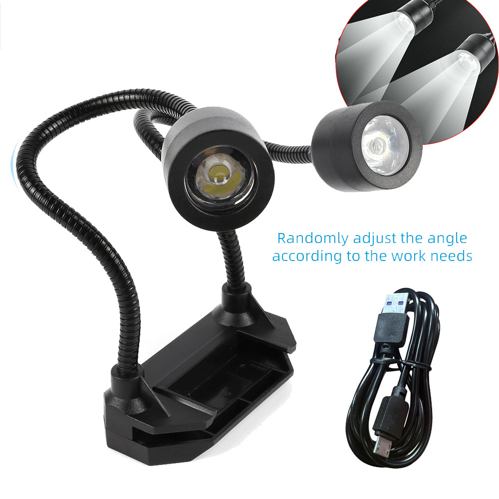 Jual Microscope LED Double Head Illuminator Lamp For G1600 G1200 ...