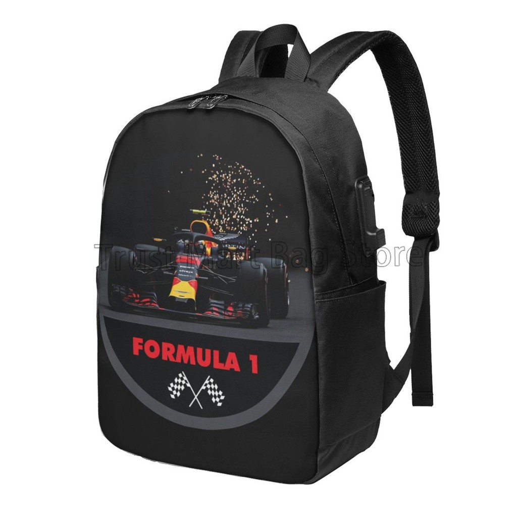 Jual F1 Racing Car Laptop Backpack 17 Inch Fashion Travel Backpacks ...