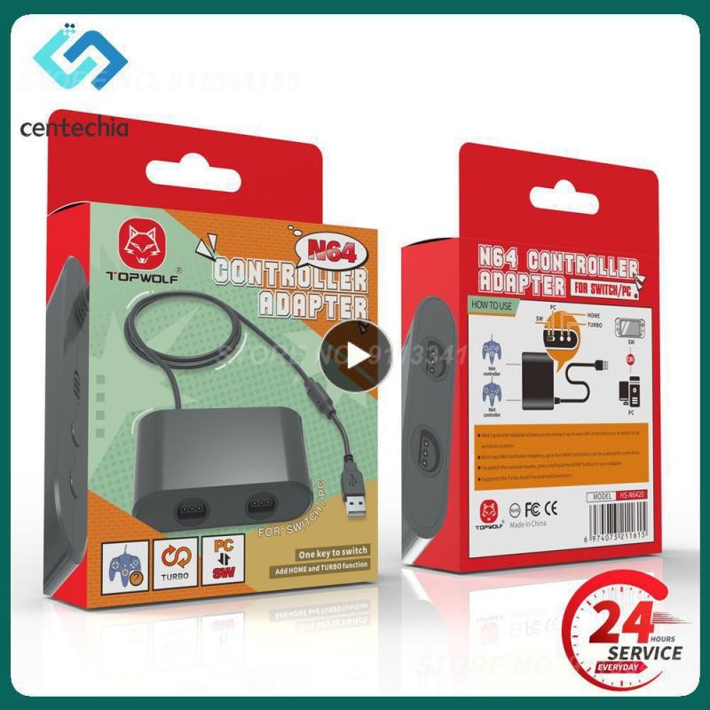 Jual N64 Controller Usb Easy Setup Convenient Home Turbo Function ...