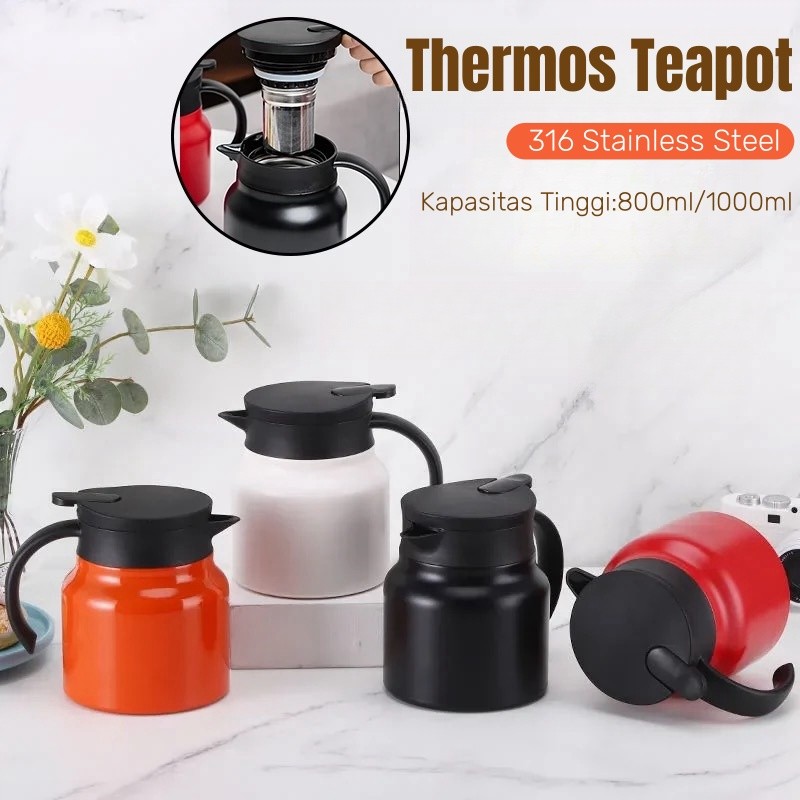 Jual Tea Pot Rebus Pengapal Pot Insulasi Tekuk Teko Stewed Menyeduh ...
