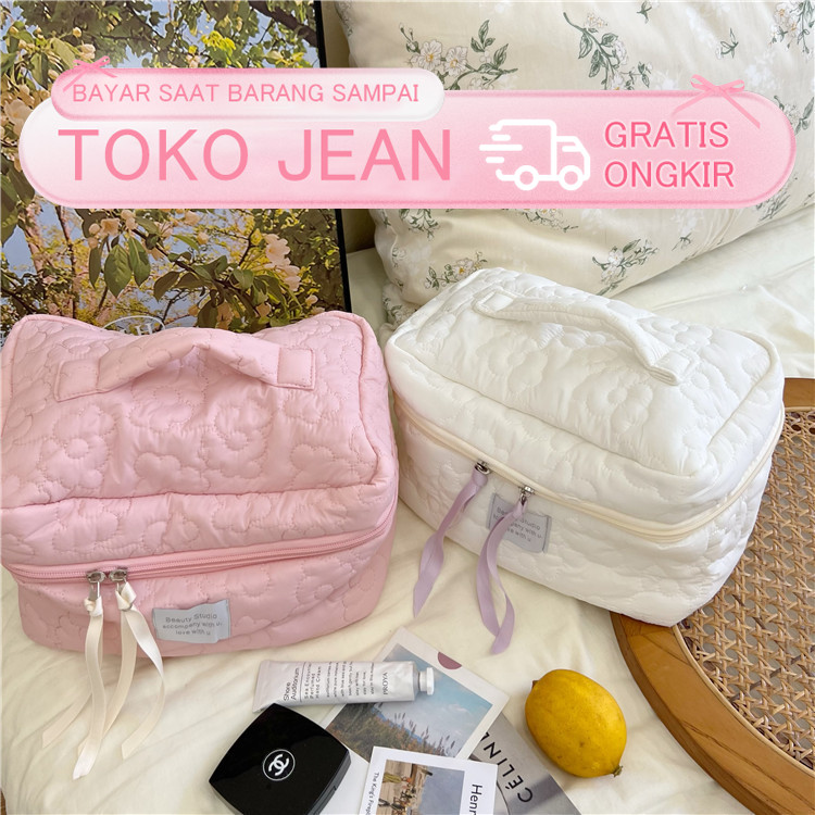Jual Tas Make up Besar Ukuran Jumbo Handle Paste Tas Kosmetik Dan Tas ...