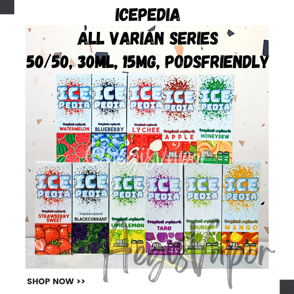 Jual Ice pedia Series 30ml 15mgrm PF | Shopee Indonesia