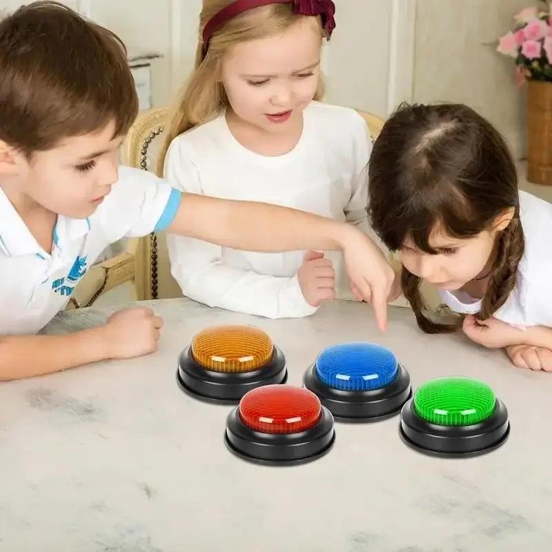 Jual Party Game Contest Question Buzzer Button Family Interactive Game ...