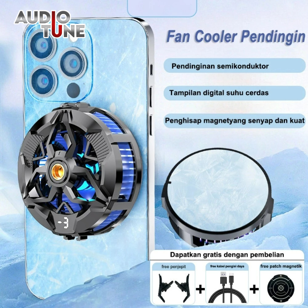 Jual Funcooler GT31 Fan Cooler HP Gaming Pendingin HP Tablet Cooling ...