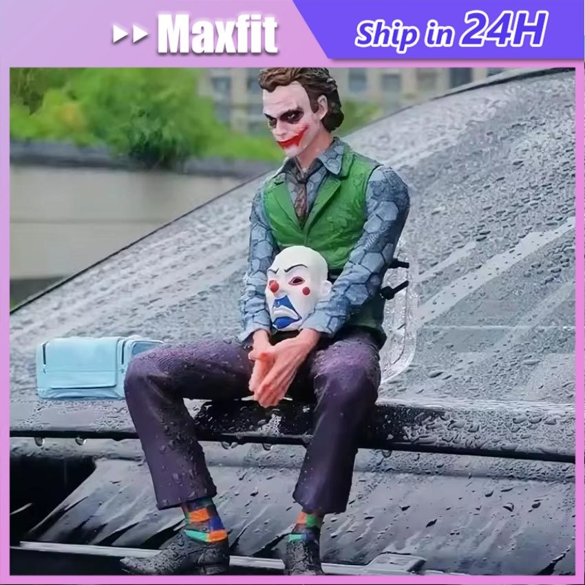 Jual Action Figure Joker Duduk T 11cm PVC Badut Heath Ledger Marvel ...