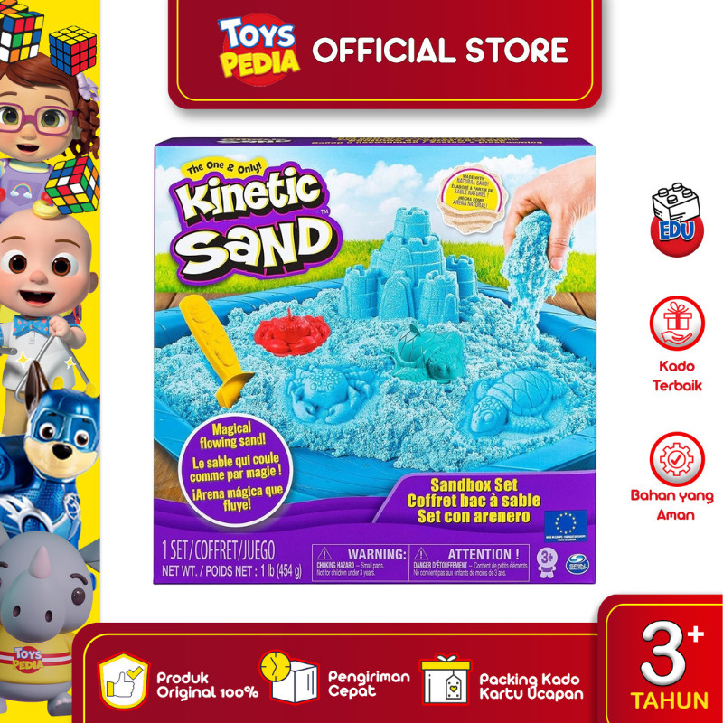 Jual KINETIC SAND Box Set (Sand Box & Tools) Random | Shopee Indonesia