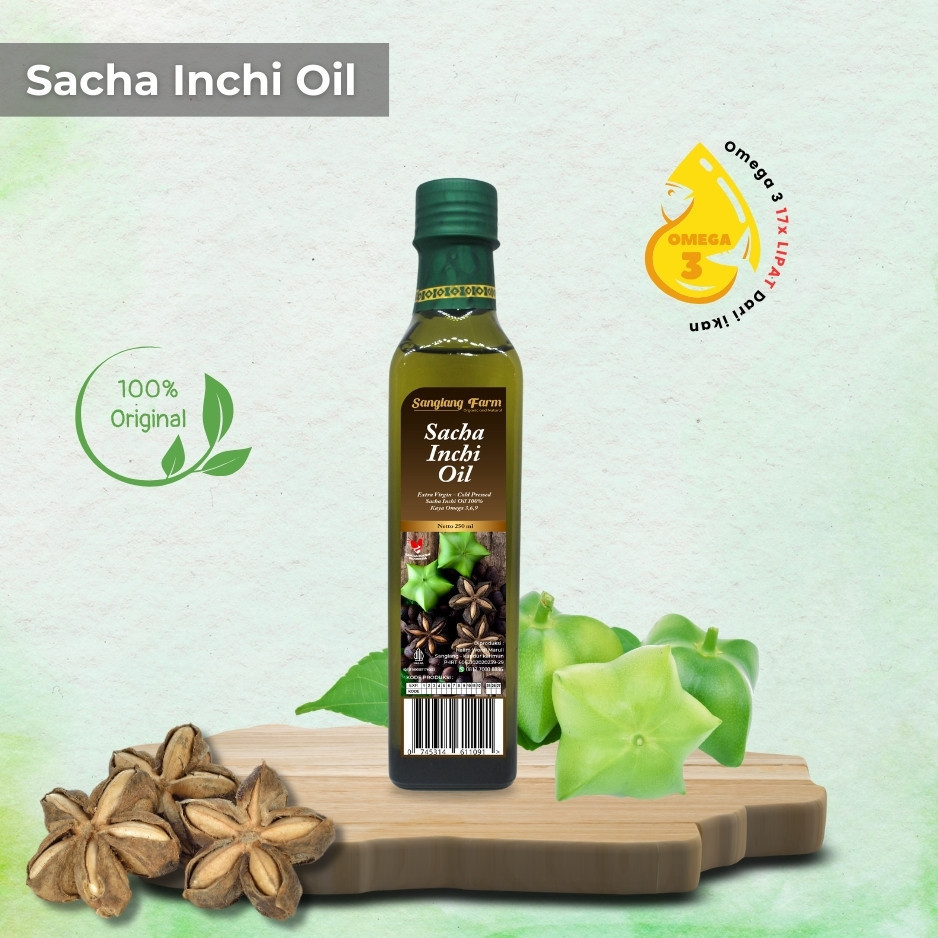 Jual Minyak Sacha Inchi / Sachi Oil Sanglang Farm Super Food 100% ...