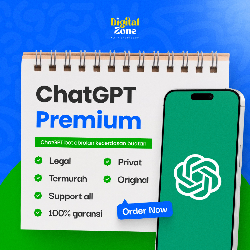Jual ChatGPT Plus Premium 1 Bulan Private Premium | Shopee Indonesia