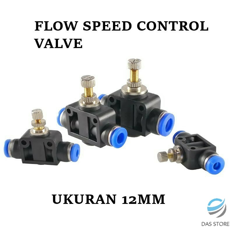 Jual FLOW SPEED CONTROL VALVE UKURAN 12MM PENGONTROL KATUP TABUNG ...