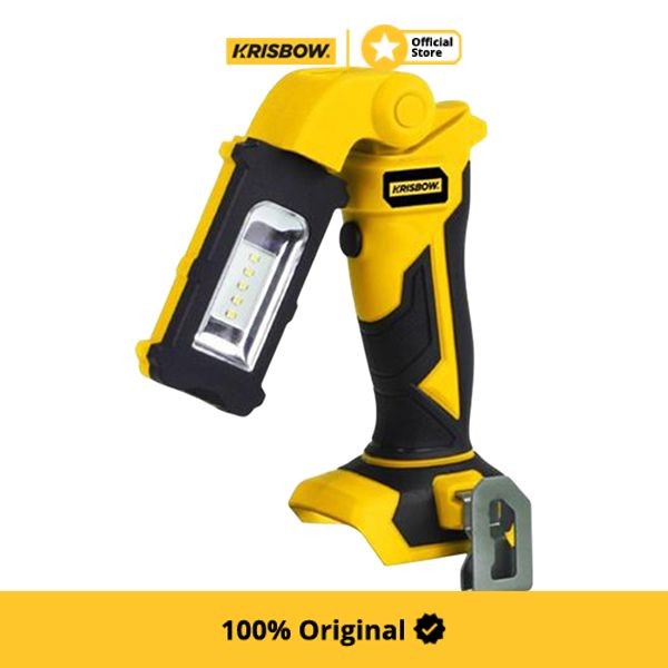 Jual Krisbow Lampu Kerja Rechargeable 500 Lumens - Kuning Worklight Led ...