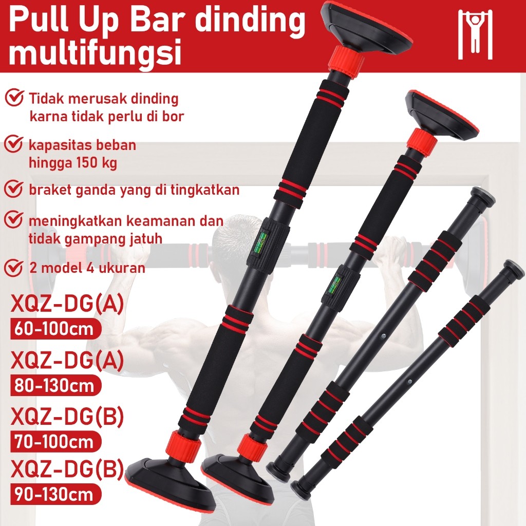 Jual SLIDEBAR Pull Up Bar atau Door Chinning Bar Untuk pembentukan otot ...