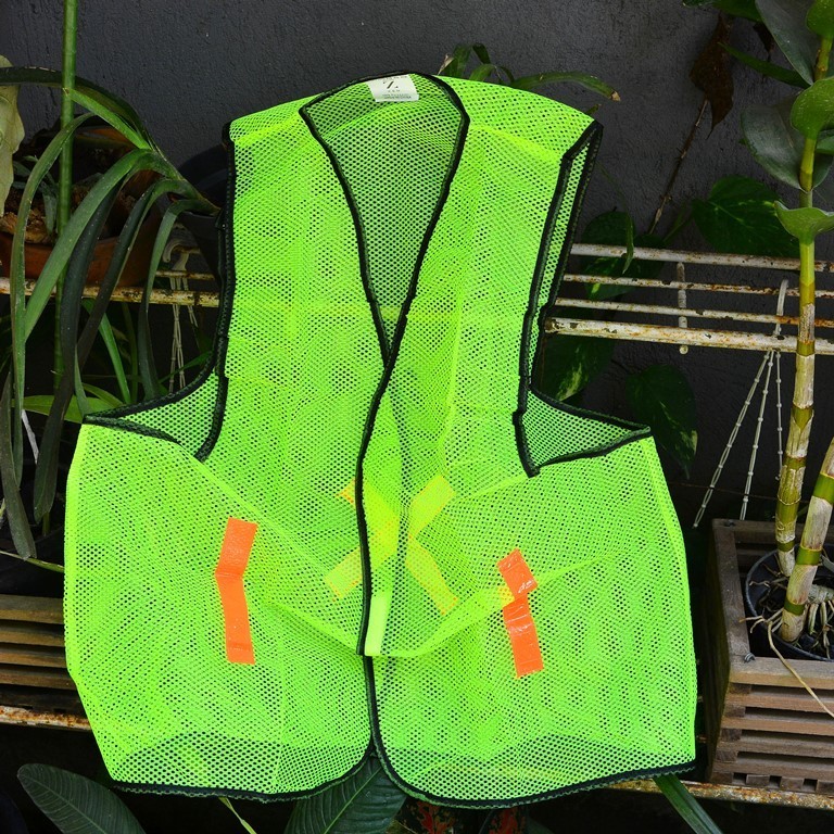 Jual (F14) ROMPI BAJU rompi safety keselamatan kerja vest x rompi ...