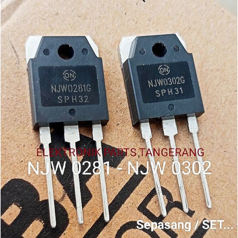Jual NJW 0281 NJW 0302 ORIGINAL (SATU PASANG) NJW0281 NJW0302 NJW 0281G NJW 0302G | Shopee Indonesia