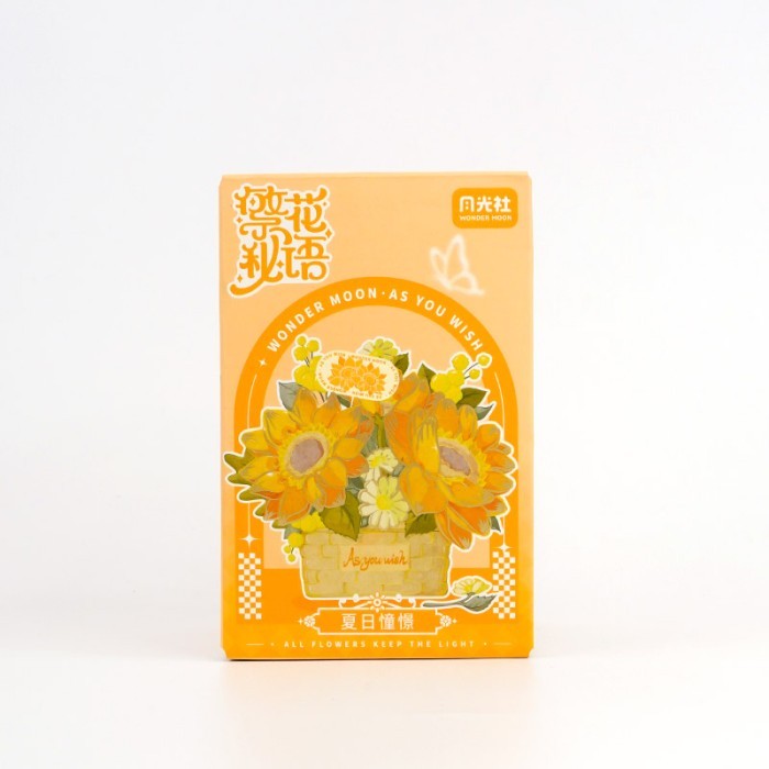 Jual OHSOME Wonder Moon Flowers Pot Mini Block Mainan Rakit Brick Blok ...