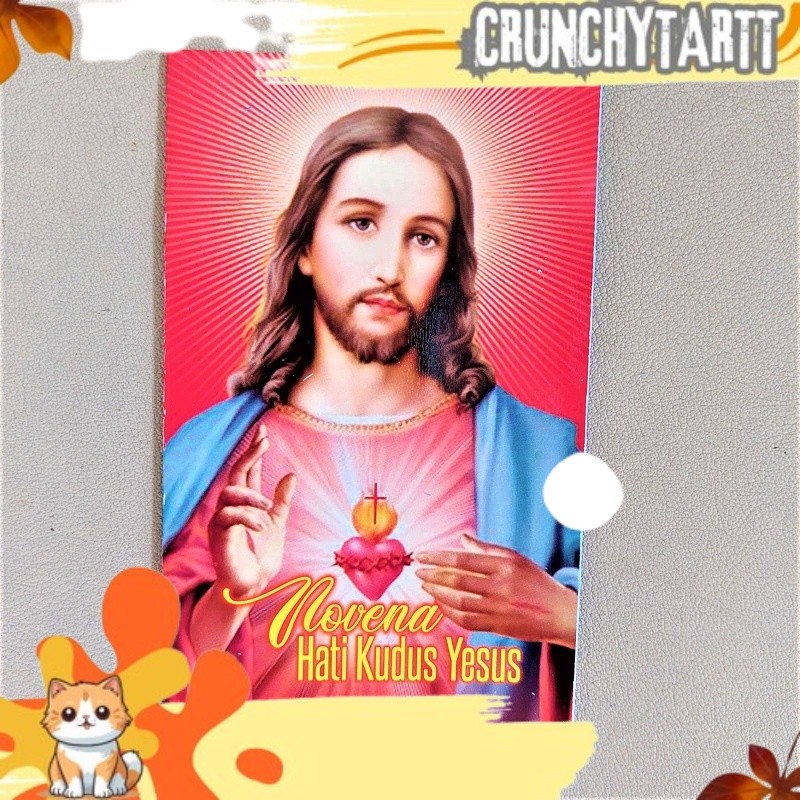 Jual READYYY Lembar Doa Katolik Novena Hati Kudus Yesus Traktat Lembaran Selebaran Pamflet ...