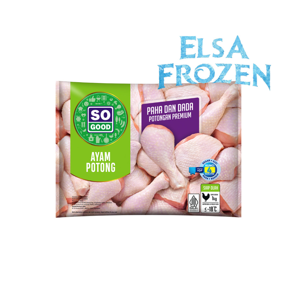 Jual SO GOOD DAGING PAHA DAN DADA AYAM 1KG / DAGING AYAM POTONG BEKU ...