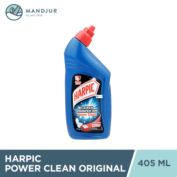 Jual Harpic Power Clean Disinfektan Original 405 ML - Pembersih dan ...