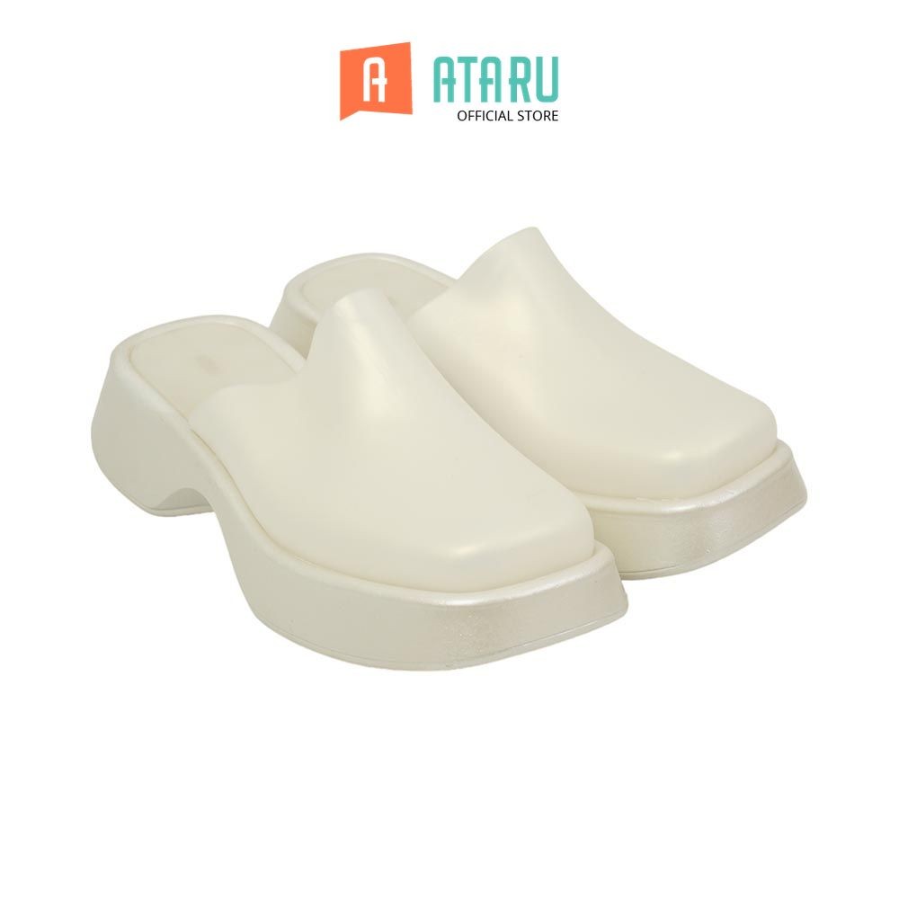 Jual Ataru Fashion Ukuran 39 Sandal Wanita Clogs Pearl - Silver Women ...