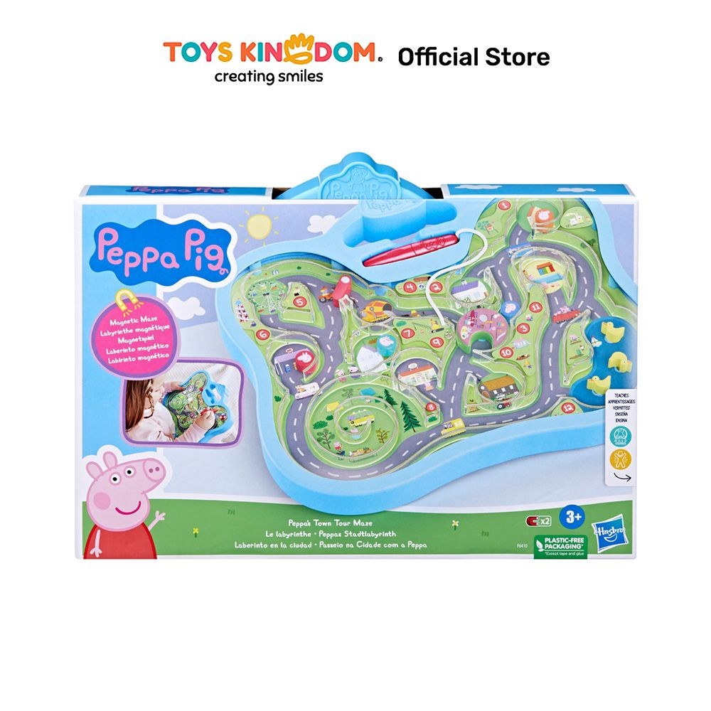 Jual Toys Kingdom Peppa Peppas Town Tour Maze Toys Kids Toy Set Mainan ...