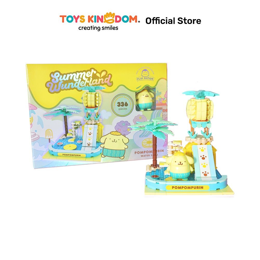 Jual Toys Kingdom Play Nation Pompompurin Water Slide Kids Toy Toys ...