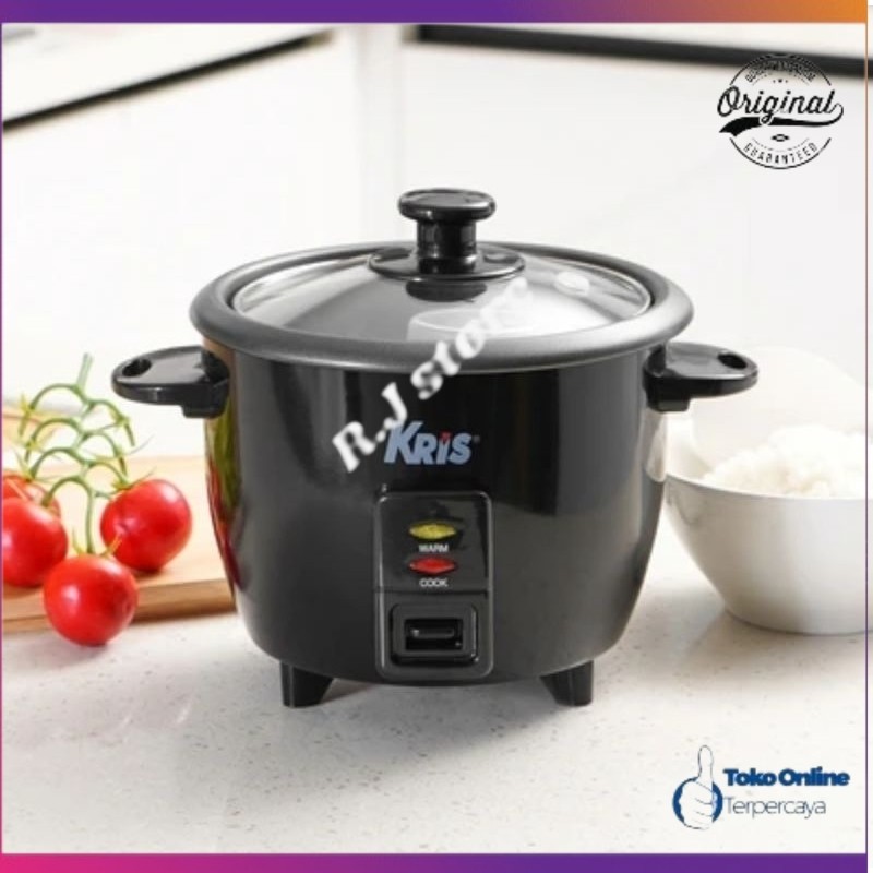 Jual Kris 0.6 liter Rice Cooker Rc-3 - Hitam/rice cooker mini/rice ...
