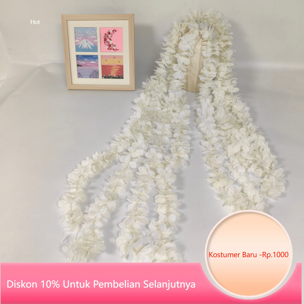 Jual Bunga Anggrek Buatan Tali untuk Dekorasi Taman Pernikahan Rumah ...