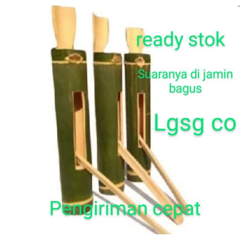 Jual pentungan bambu / kentongan Bambu - Kentongan Ronda - Kentongan ...