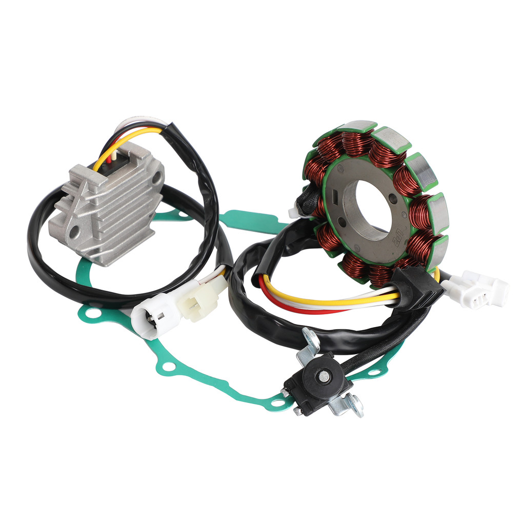 Jual Artudatech Magneto Stator+Voltage Rectifier+Gasket For Yamaha ...