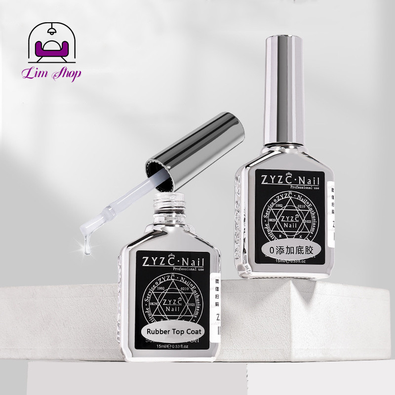 Jual ZYZC RUBBER BASE COAT / TOP COAT / VELVET MATTE TOP / MATTE TOP ...
