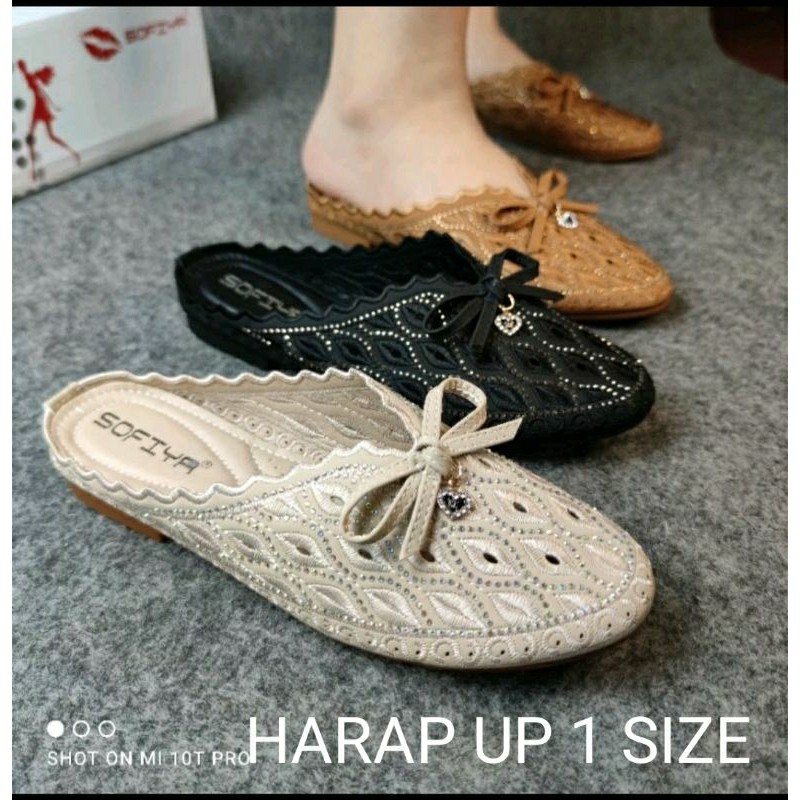 Jual [BISA COD] SOFIYA ORI 8093 3 SANDAL SLOP IN WANITA IMPORT SENDAL ...