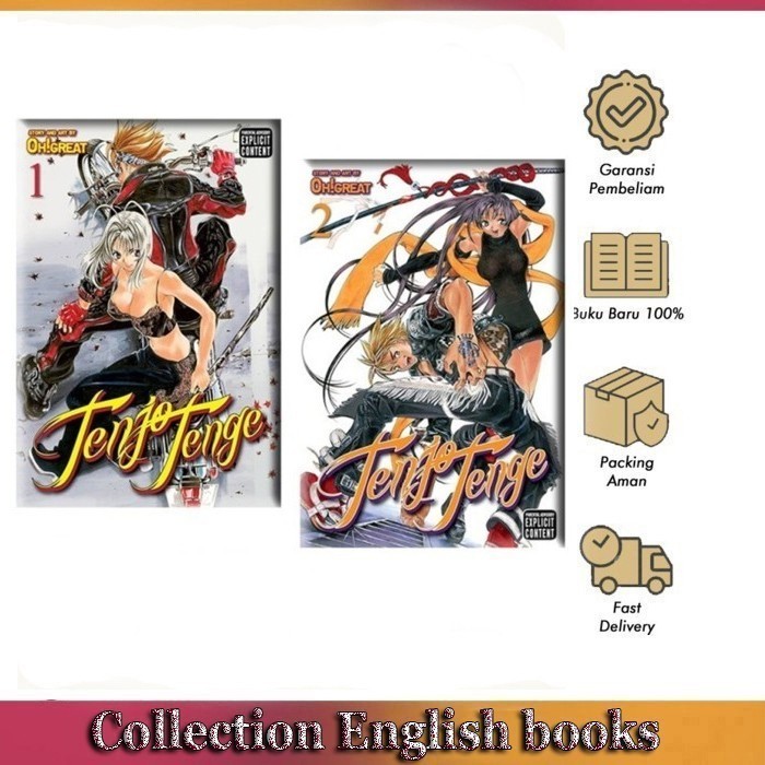 Jual Komik Tenjo Tenge Omnibus, 11 book series (English) | Shopee Indonesia