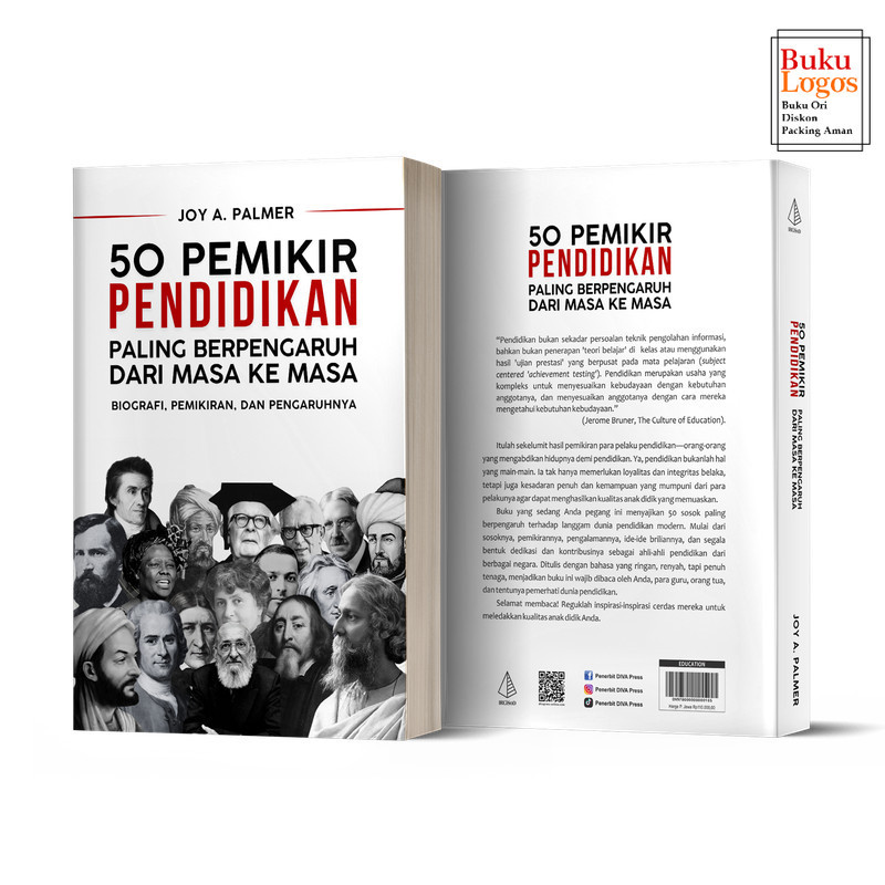 Jual Buku logos - 50 Pemikir Pendidikan Paling Berpengaruh dari Masa ke ...